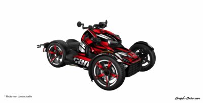 CAN-AM RYKER RALLY STARK - Graphcover - Fabricant Français de kits déco ...