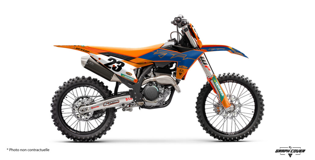 KTM SXF BRIGADE - Graphcover - French manufacturer of high quality ...