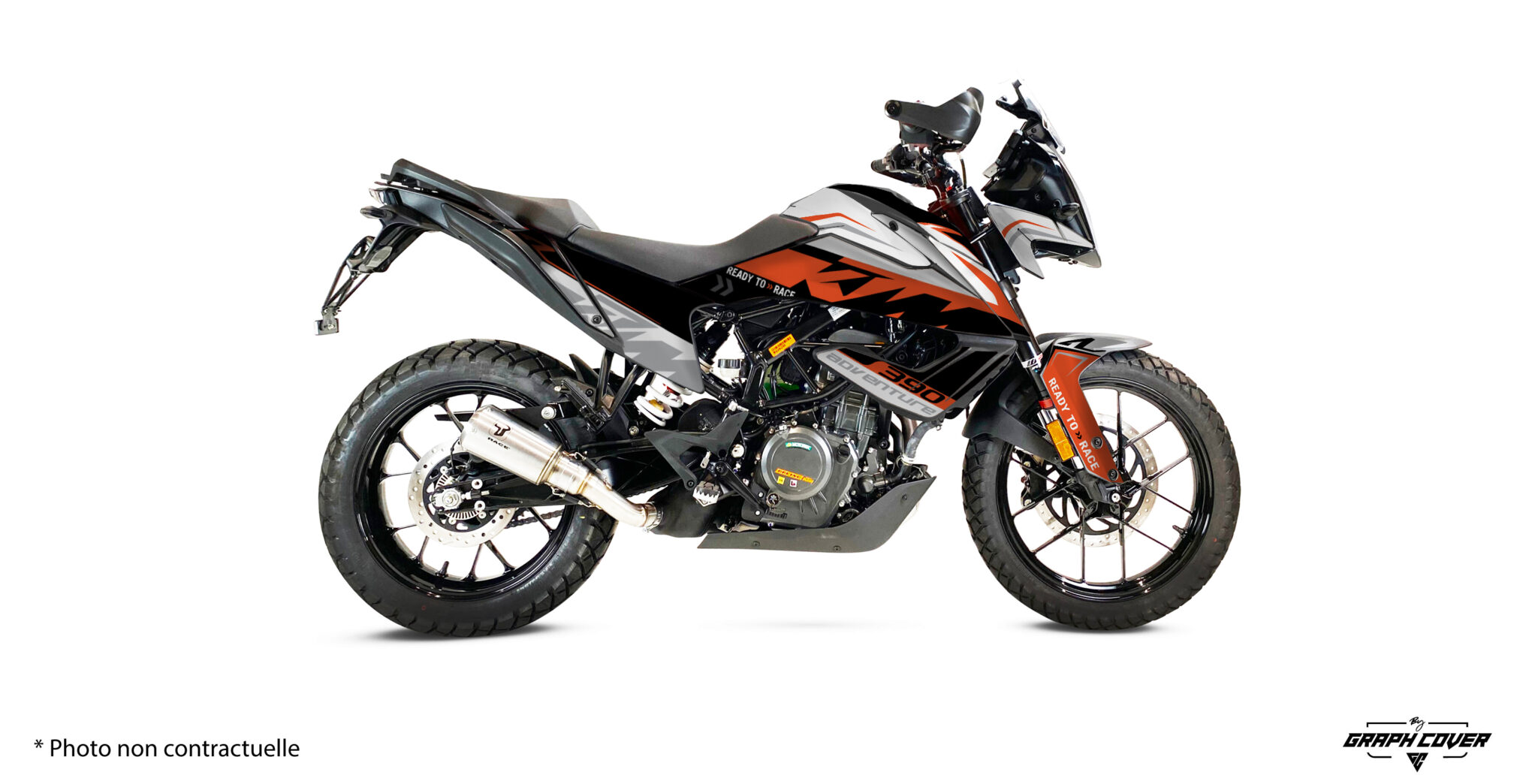 KTM 390 Adventure graphic kit - Graph Cover