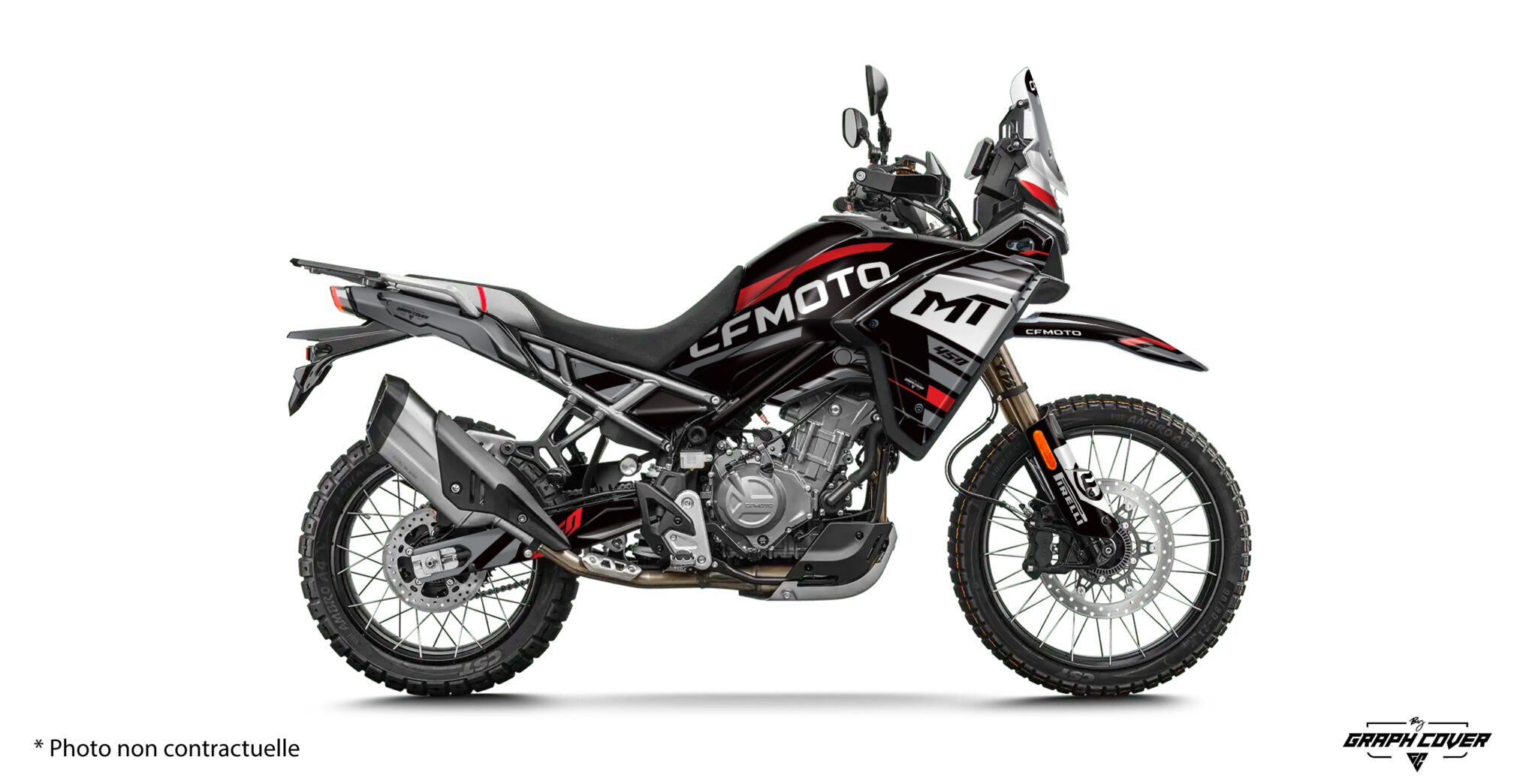 CF MOTO MT 450 - Easy to install decoration kit