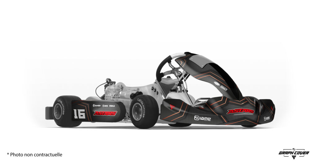 OTK M10 karting decoration kit - Customization and high-end finishes