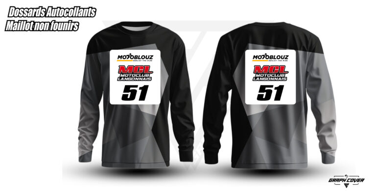 CFS sticker bibs - One-race bibs